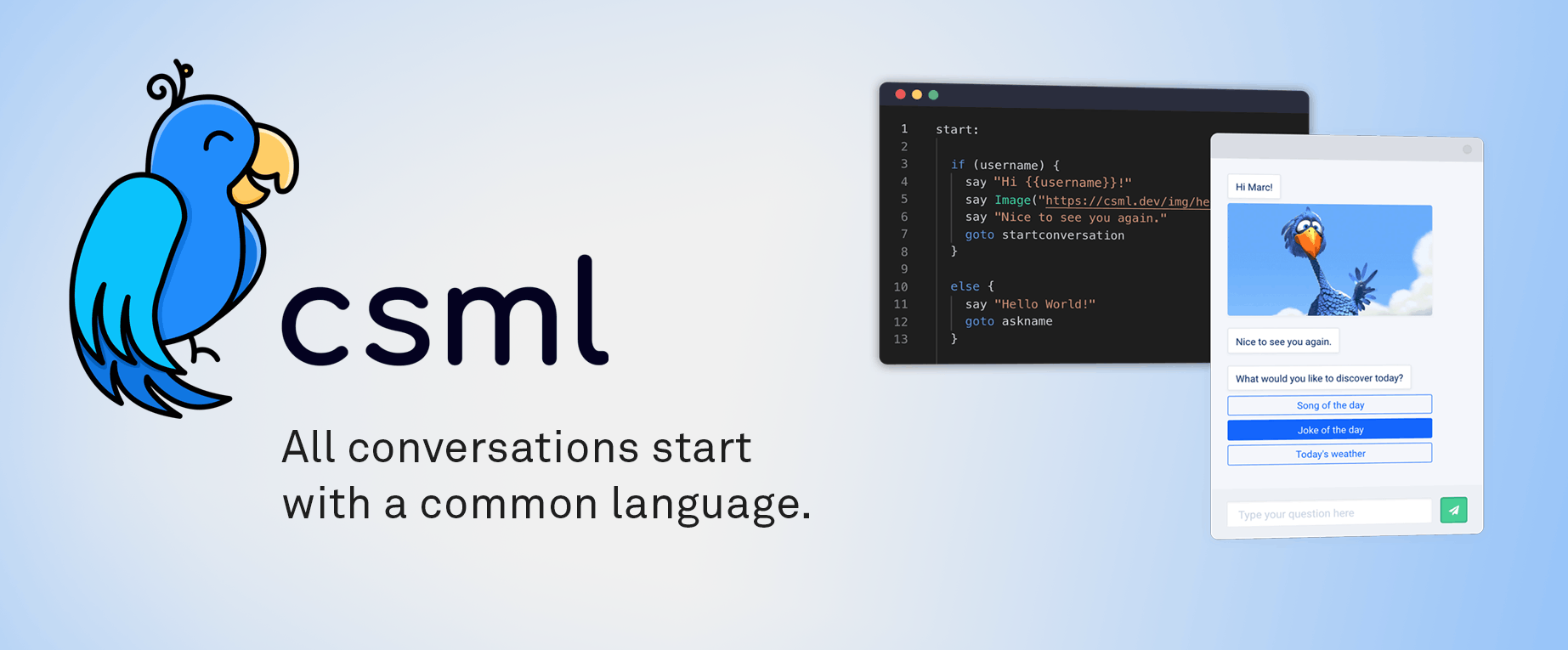 Lancement du CSML, nouveau langage open source dédié à la création d’agents conversationnels ...